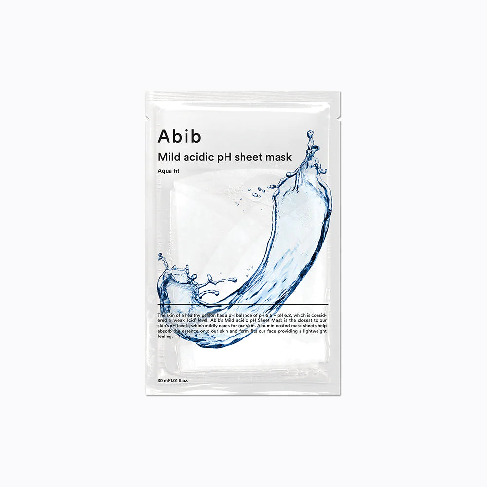 ABIB - Mild Acidic pH Sheet Mask Aqua Fit – Korea Cosmetics BN