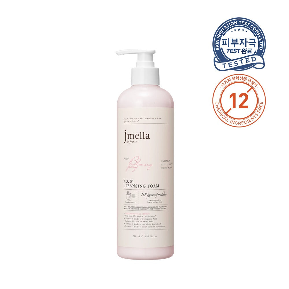 JMELLA IN FRANCE - Blooming Peony Cleansing Foam – Korea Cosmetics BN