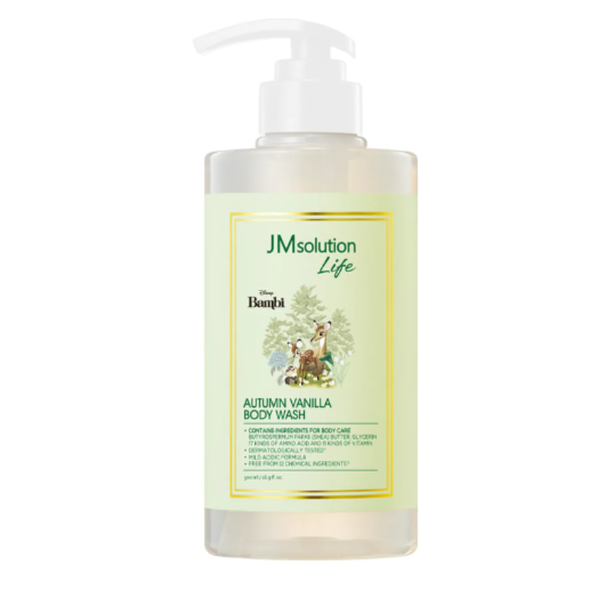 JMSOLUTION - Life Disney Autumn Vanilla Body Wash - Korea Cosmetics BN