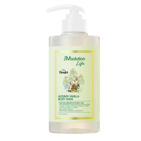 JMSOLUTION - Life Disney Autumn Vanilla Body Wash - Korea Cosmetics BN