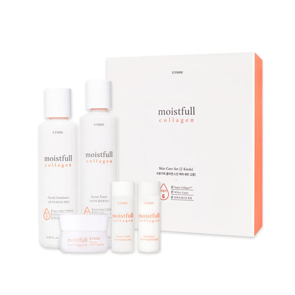 ETUDE - Moistfull Collagen Skin Care Set - Korea Cosmetics BN