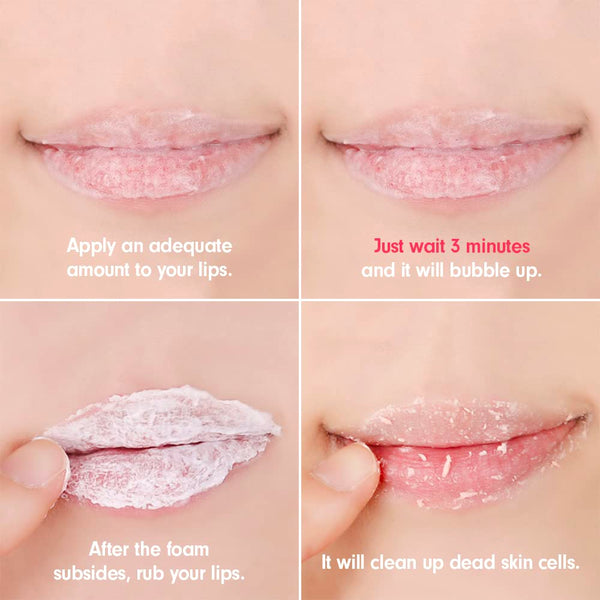 UNPA - Bubi Bubi Bubble Lip Scrub - Korea Cosmetics BN