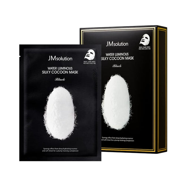 JMSOLUTION - Water Luminous Silky Cocoon Mask Black - Korea Cosmetics BN
