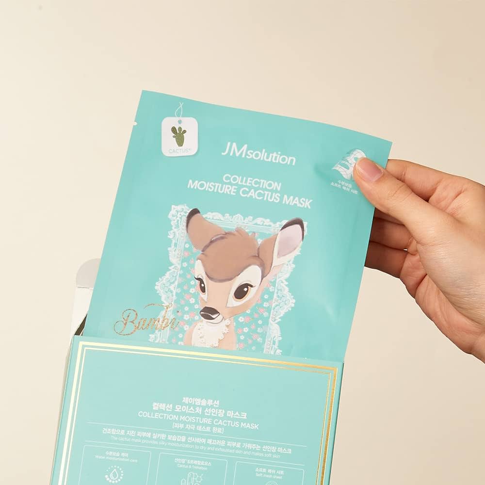 JMSOLUTION - Collection Moisture Cactus Mask - Korea Cosmetics BN