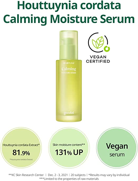 GOODAL - Houttuynia cordata Calming Moisture Serum - Korea Cosmetics BN