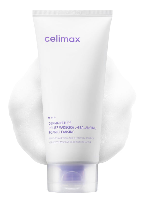CELIMAX - Derma Nature Relief Madecica pH Balancing Foam Cleansing ...