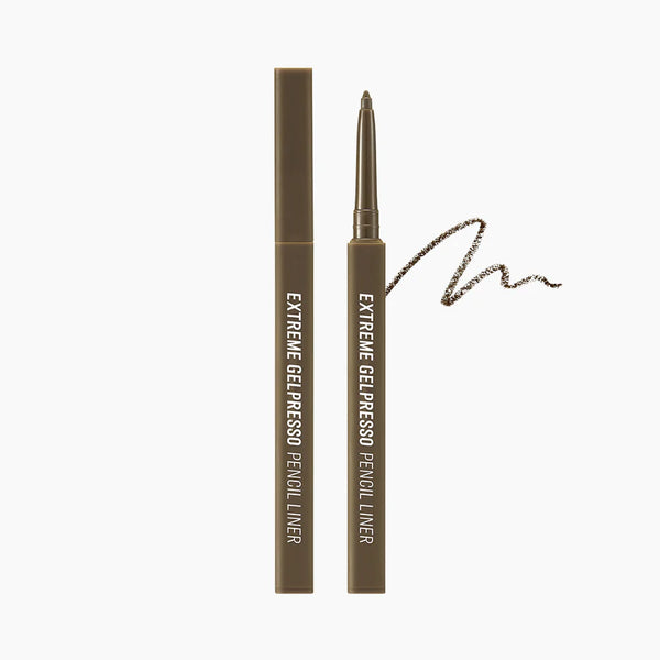 CLIO - Extreme Gelpresso Pencil Liner #5 Mute Brown - Korea Cosmetics BN