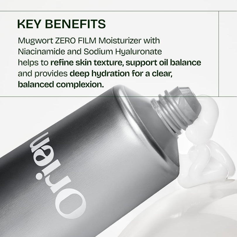 ORIEN - Mugwort Zero Film Moisturizer – Korea Cosmetics BN