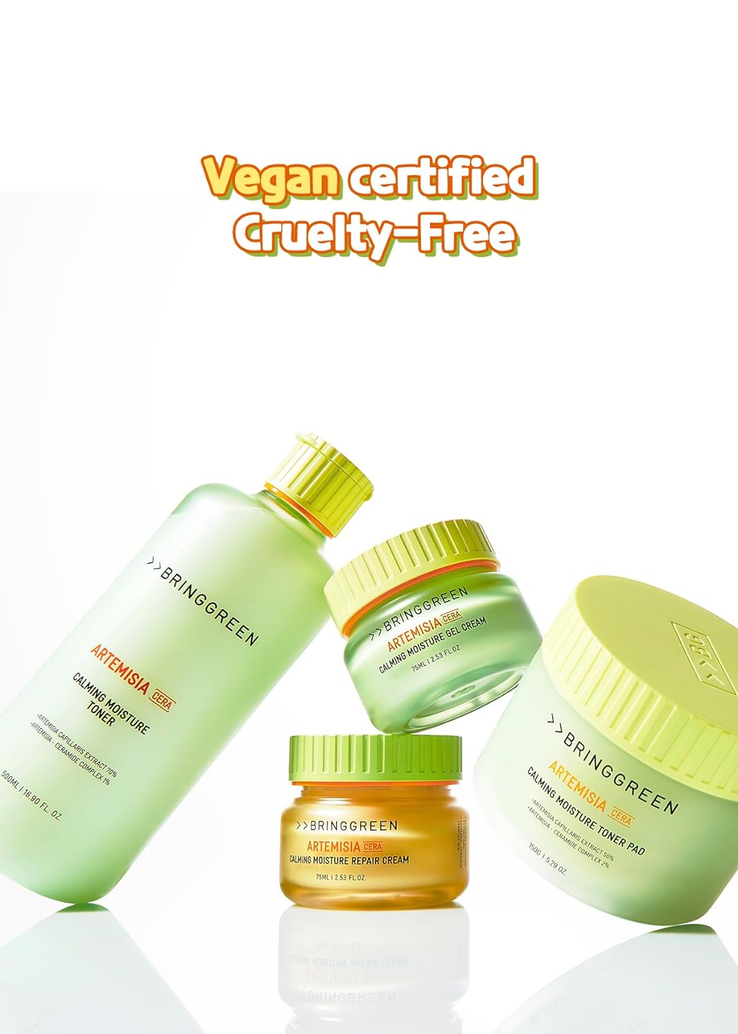 BRING GREEN - Artemisia Calming Moisture Repair Cream - Korea Cosmetics BN