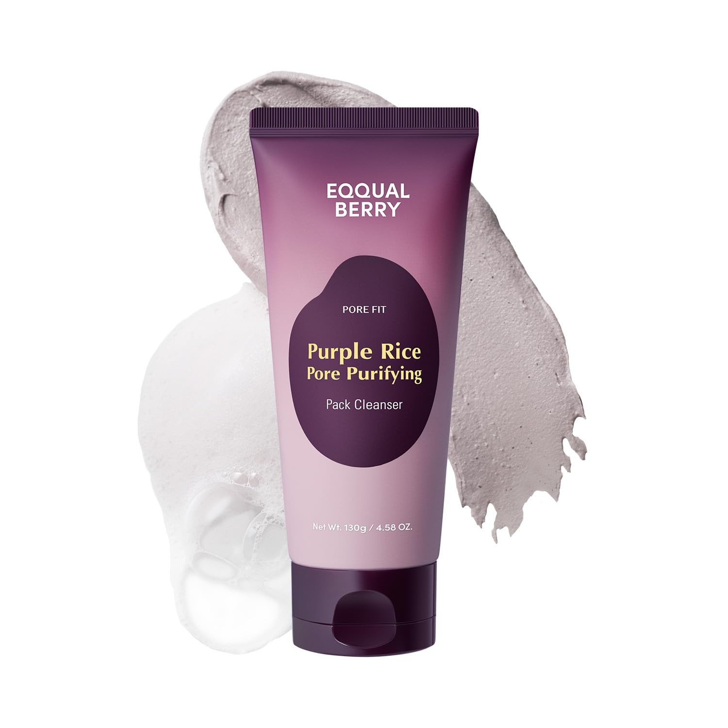 EQQUALBERRY - Purple Rice Pore Purifying Pack Cleanser – Korea Cosmetics BN