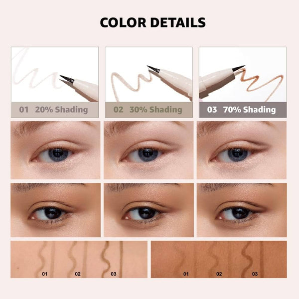 COLORGRAM - Shade Re-Forming Brush Liner - Korea Cosmetics BN