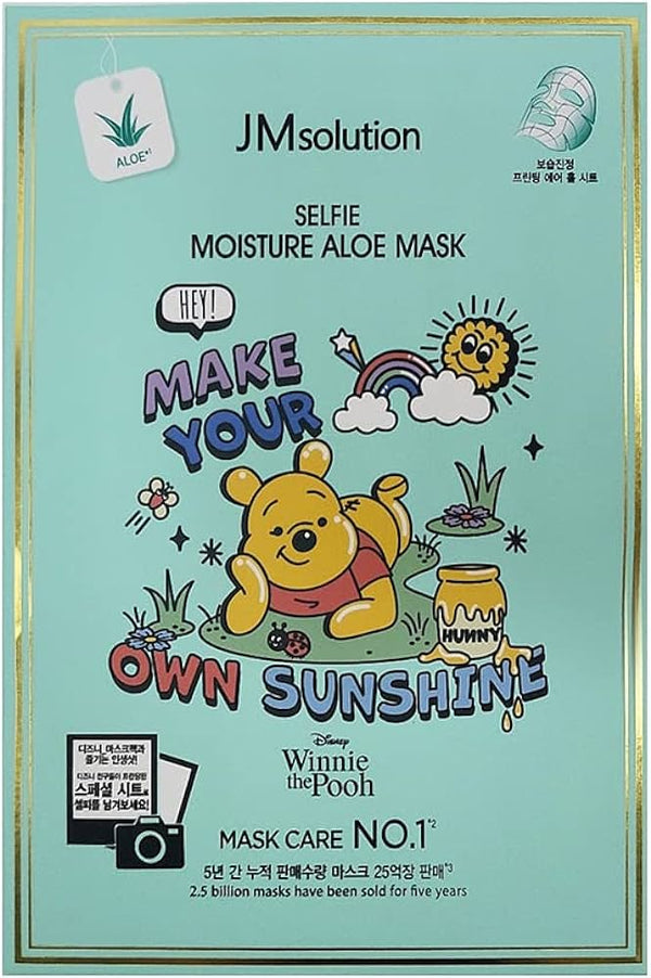 JMSOLUTION - Selfie Moisture Aloe Mask - Korea Cosmetics BN