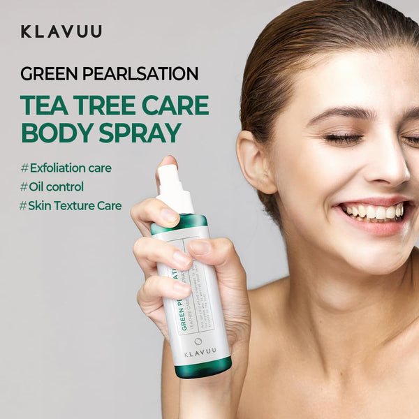 KLAVUU - Green Pearlsation Teatree Care Body Spray - Korea Cosmetics BN