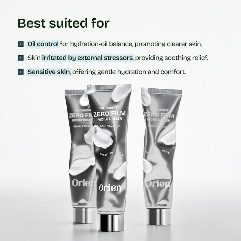 ORIEN - Mugwort Zero Film Moisturizer – Korea Cosmetics BN