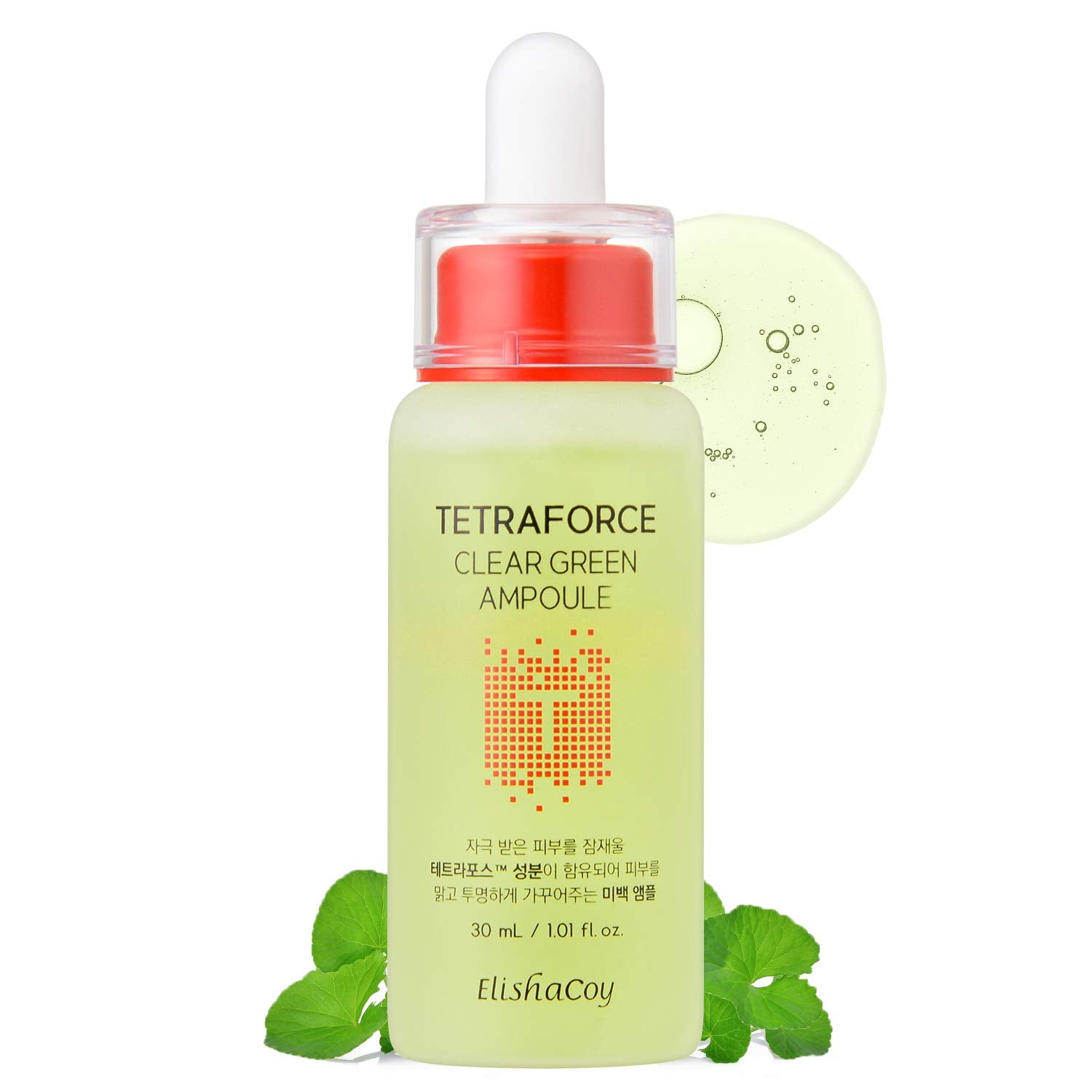 ELISHACOY - Tetraforce Cica Clear Green Ampoule – Korea Cosmetics BN