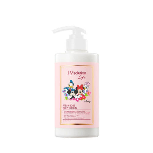 JMSOLUTION - Life Disney Fresh Rose Body Lotion - Korea Cosmetics BN