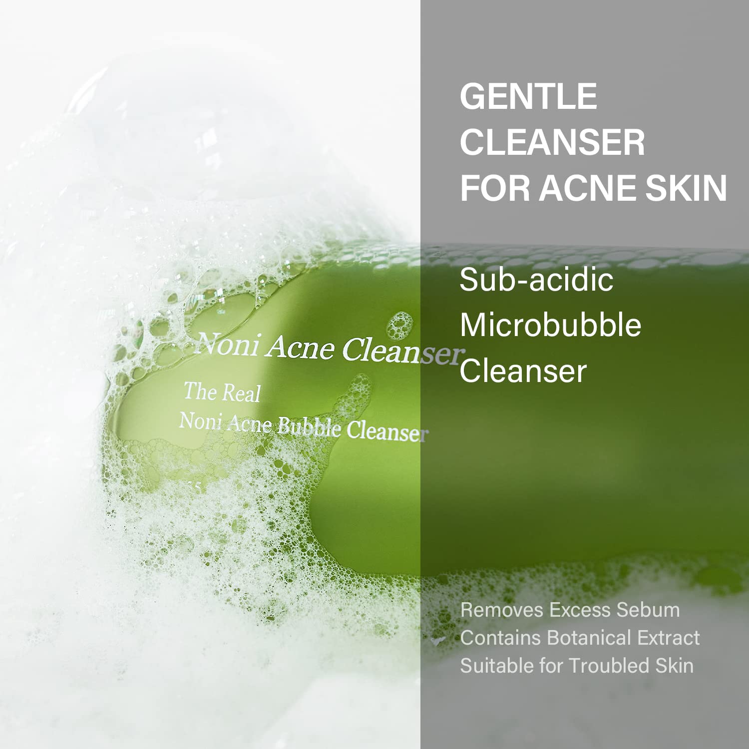 CELIMAX - The Real Noni Acne Bubble Cleanser - Korea Cosmetics BN