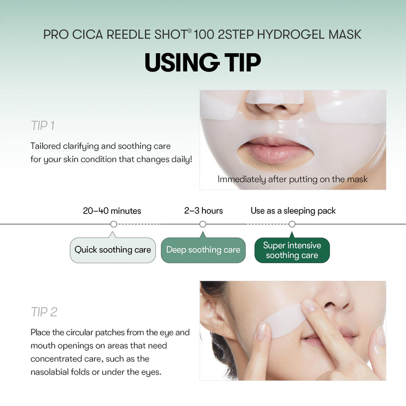 VT - Reedle Shot 100 2 Step Mask – Korea Cosmetics BN
