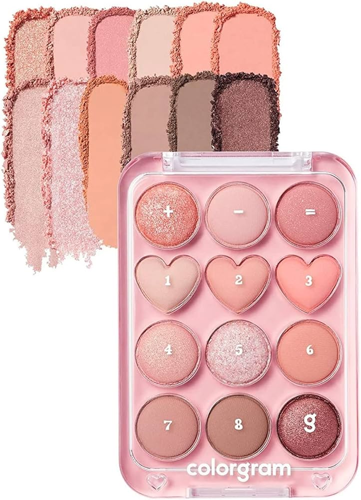 COLORGRAM - Pin Point Eyeshadow Palette - Korea Cosmetics BN