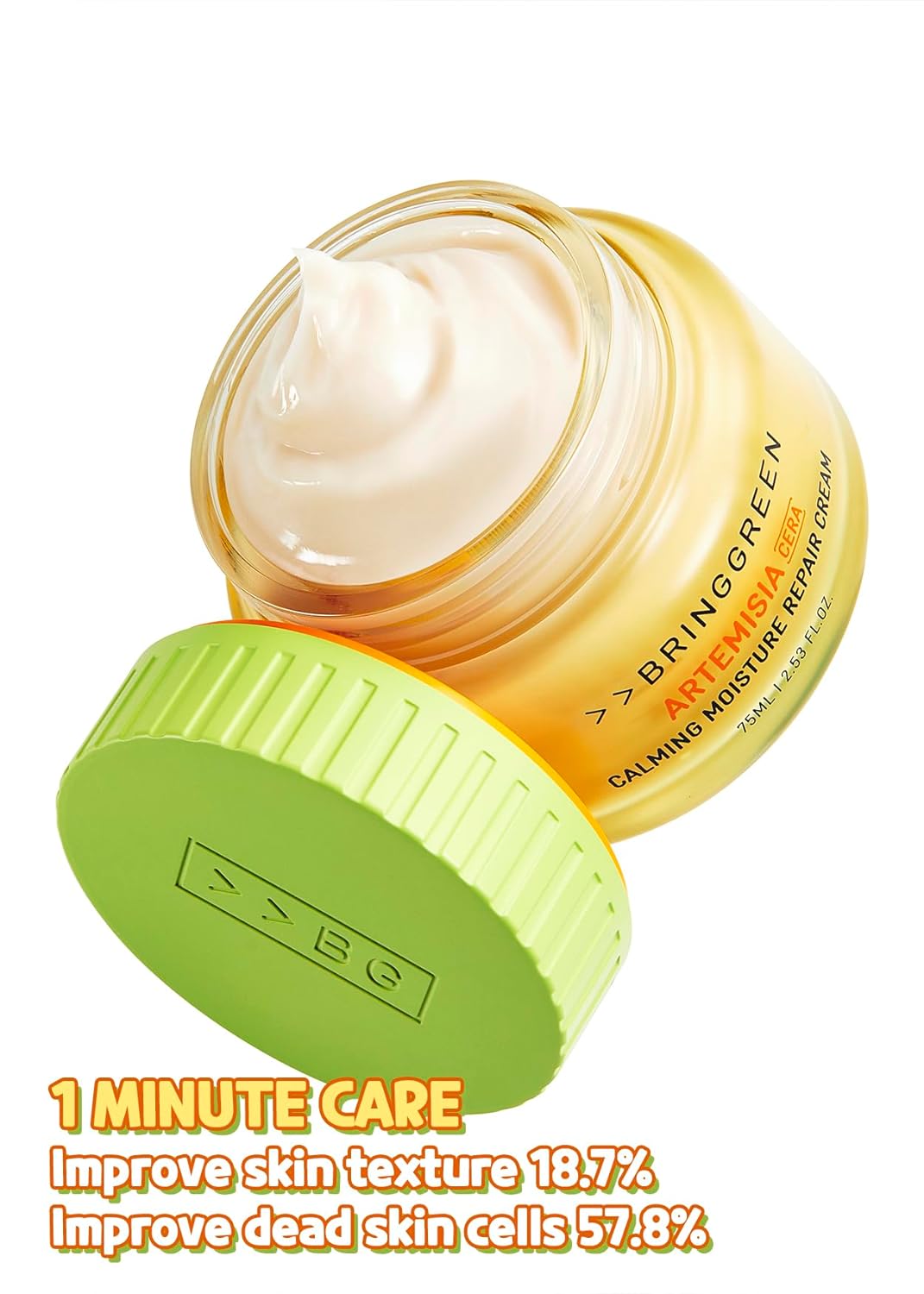 BRING GREEN - Artemisia Calming Moisture Repair Cream - Korea Cosmetics BN
