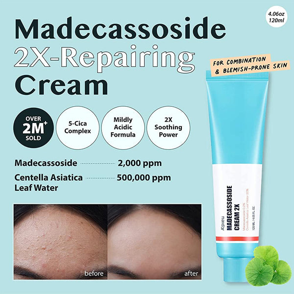 A'PIEU - Madecassoside Cream 2X - Korea Cosmetics BN
