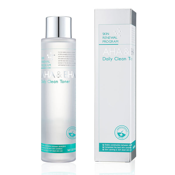 MIZON - AHA & BHA Daily Clean Toner - Korea Cosmetics BN