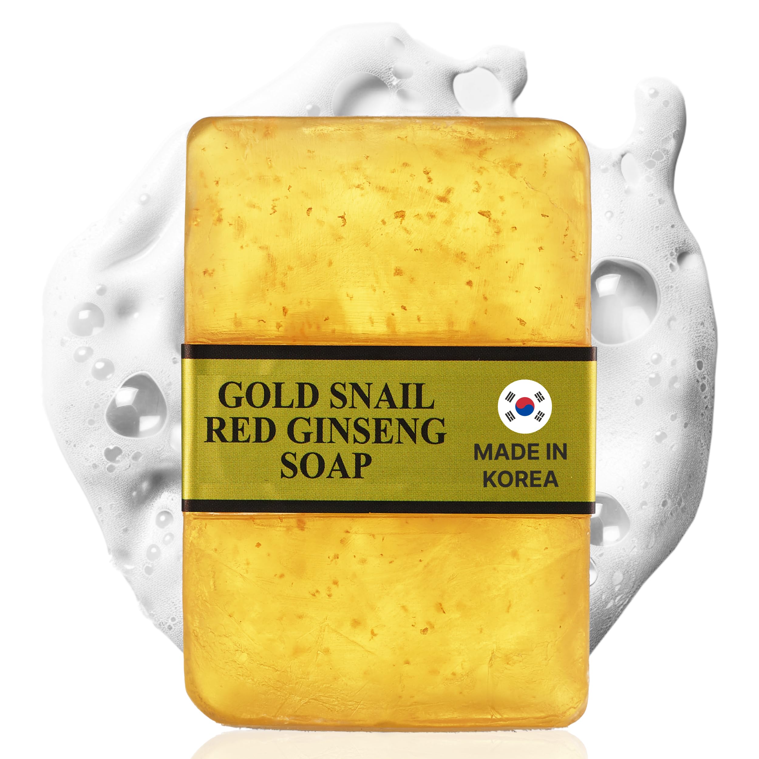 GOLD ENERGY SNAIL SYNERGY - Gold Snail Red Ginseng Soap – Korea ...