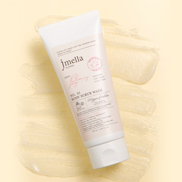 JMELLA IN FRANCE - Blooming Peony Body Scrub Wash - Korea Cosmetics BN