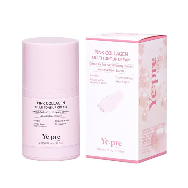 YE:PRE - Pink Collagen Multi Tone up Cream – Korea Cosmetics BN