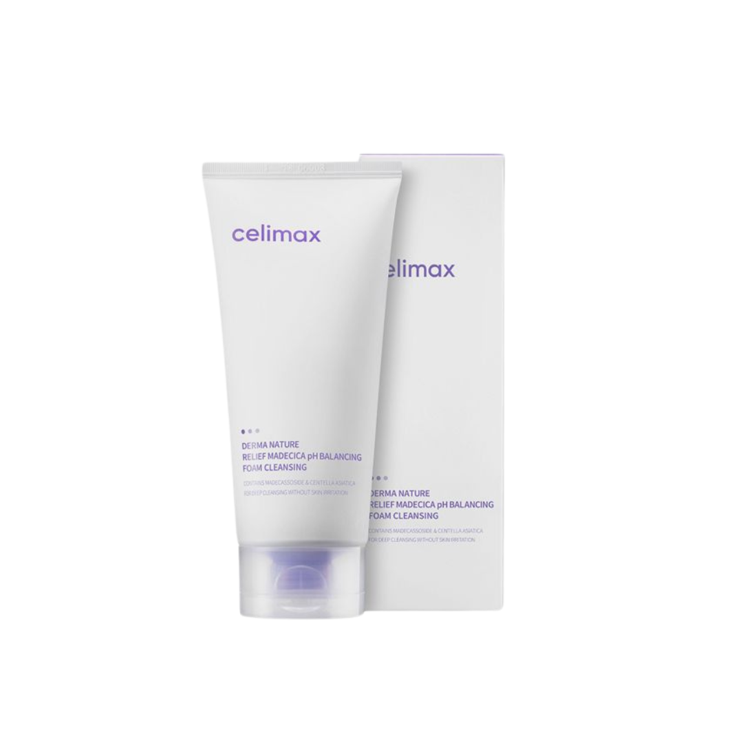 CELIMAX - Derma Nature Relief Madecica pH Balancing Foam Cleansing ...