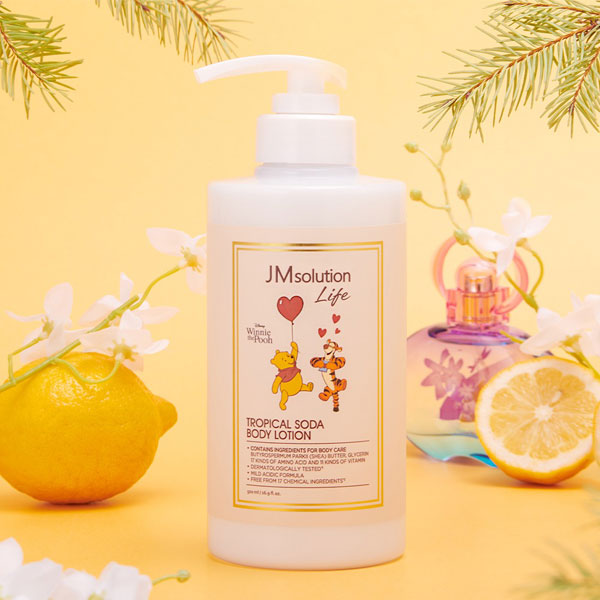 JMSOLUTION - Life Disney Tropical Soda Body Lotion - Korea Cosmetics BN
