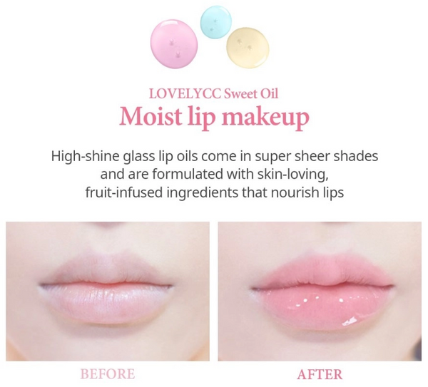 LOVELY CC - Sweet Lip Oil - Korea Cosmetics BN