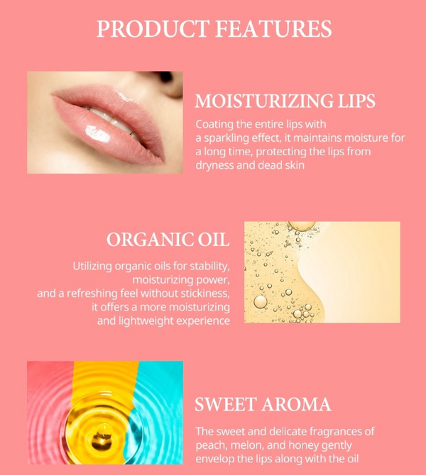 LOVELY CC - Sweet Lip Oil - Korea Cosmetics BN