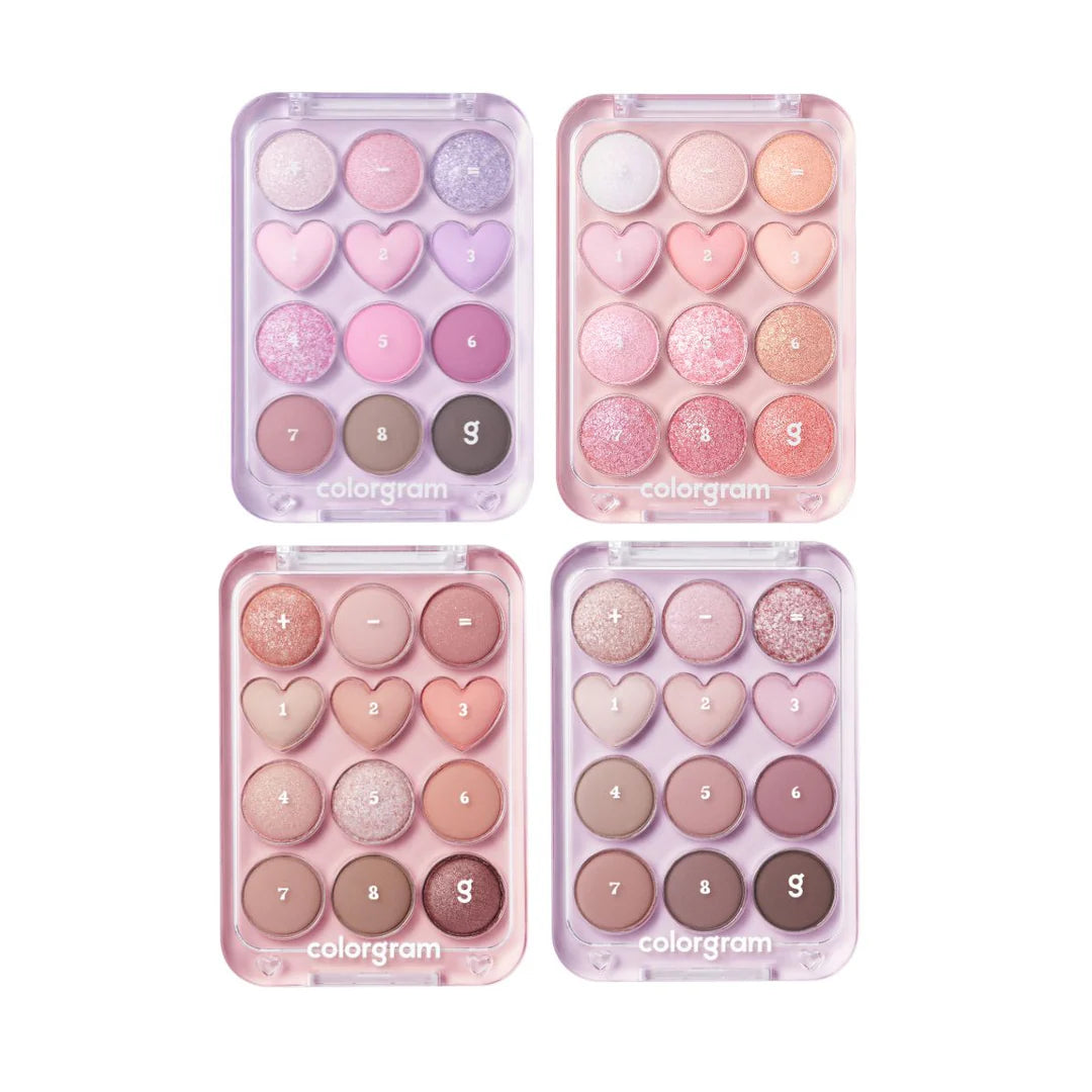 COLORGRAM - Pin Point Eyeshadow Palette – Korea Cosmetics BN