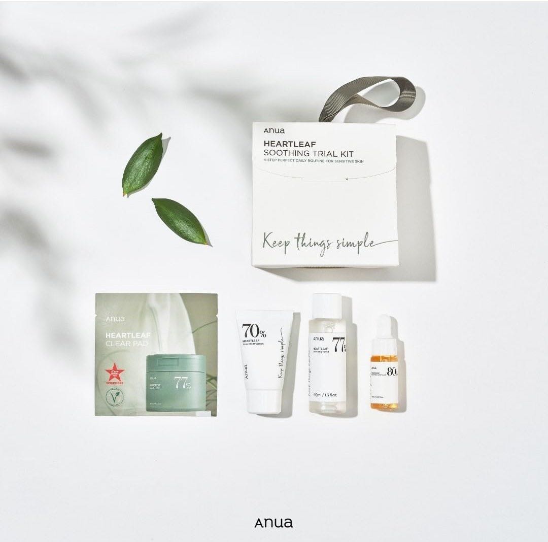 ANUA - Heartleaf Soothing Trial Kit - Korea Cosmetics BN