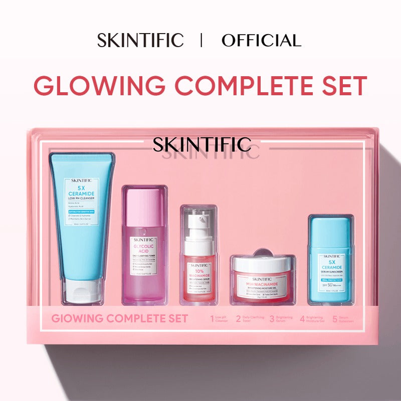 SKINTIFIC - Glowing Complete Set – Korea Cosmetics BN
