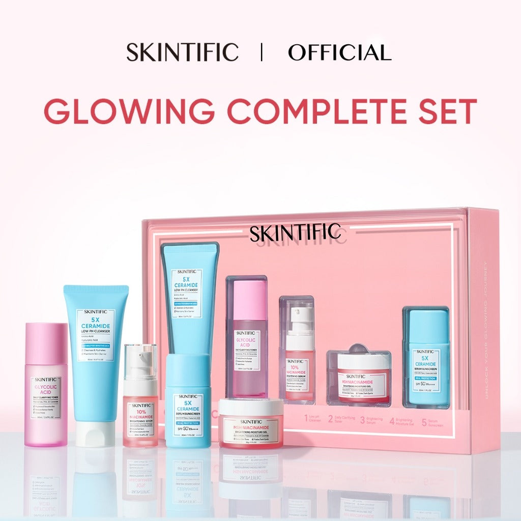 SKINTIFIC - Glowing Complete Set - Korea Cosmetics BN