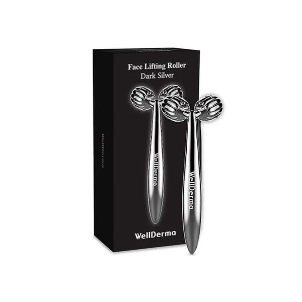 WELLDERMA - Face Lifting Dark Silver Roller - Korea Cosmetics BN