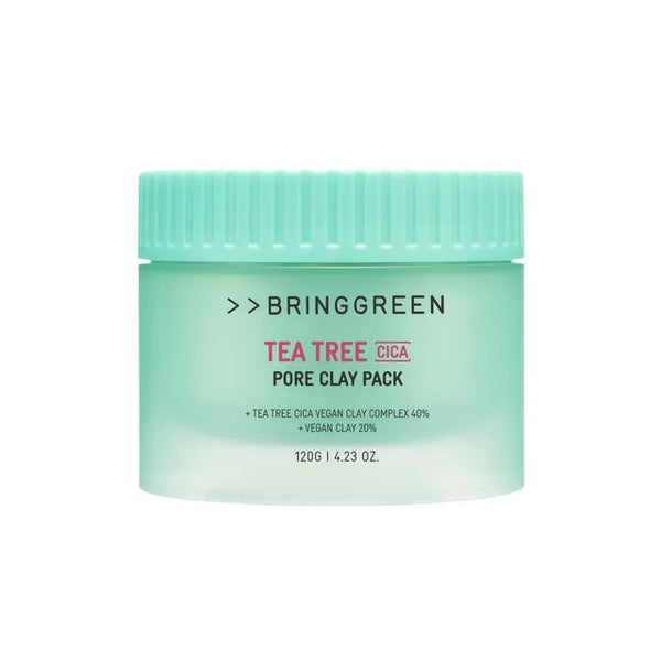 BRING GREEN - Tea Tree Cica Pore Clay Pack - Korea Cosmetics BN