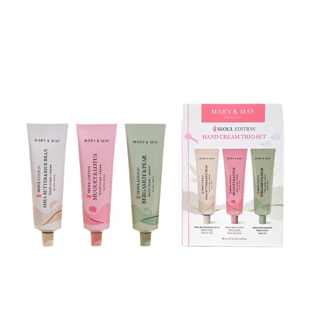 MARY & MAY - Seoul Edition Hand Cream Trio Set – Korea Cosmetics BN