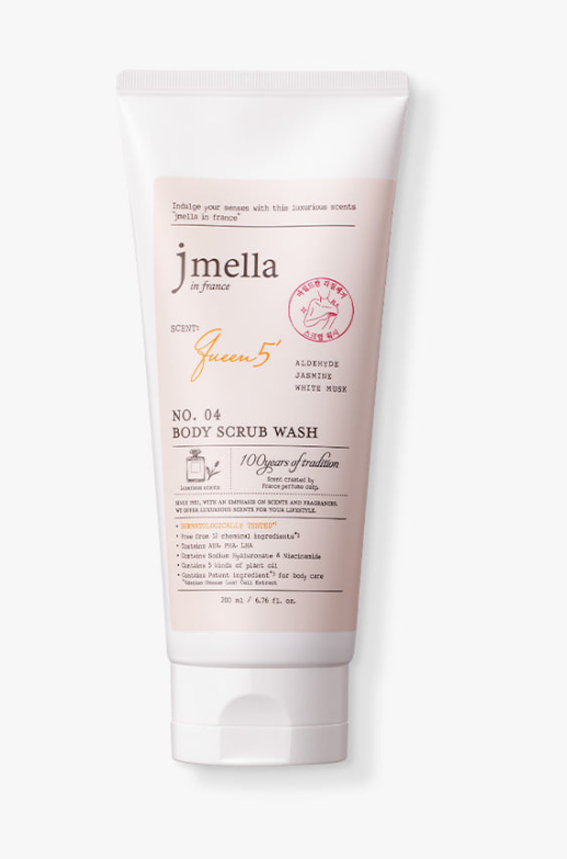 JMELLA IN FRANCE - Queen 5' Body Scrub Wash - Korea Cosmetics BN