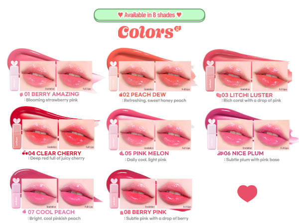 COLORGRAM - Juicy Drop Tint - Korea Cosmetics BN