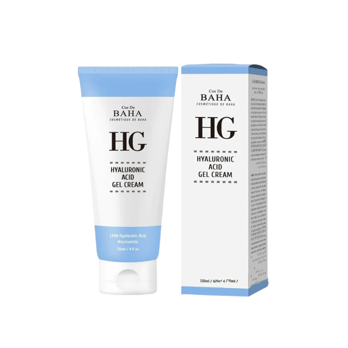 COS DE BAHA - HG Hyaluronic Acid Gel Cream – Korea Cosmetics BN