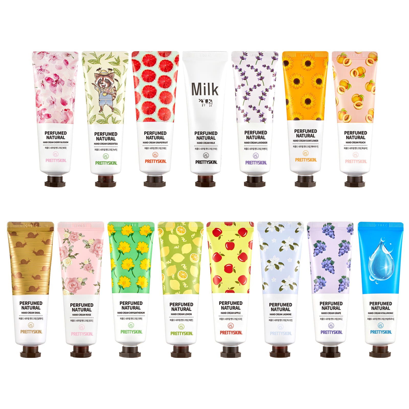 PRETTY SKIN - Perfumed Natural Hand Cream – Korea Cosmetics BN