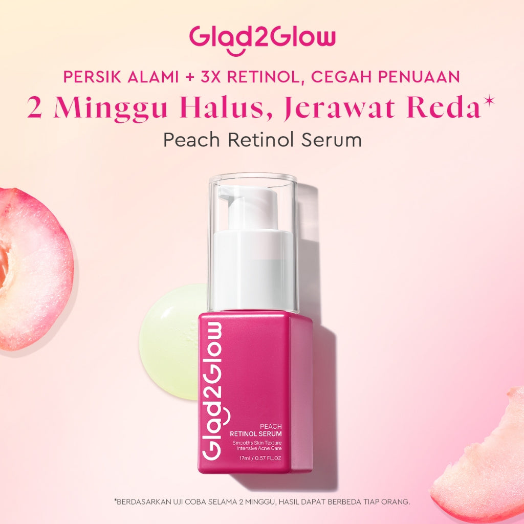 GLAD2GLOW - Peach Retinol Serum – Korea Cosmetics BN