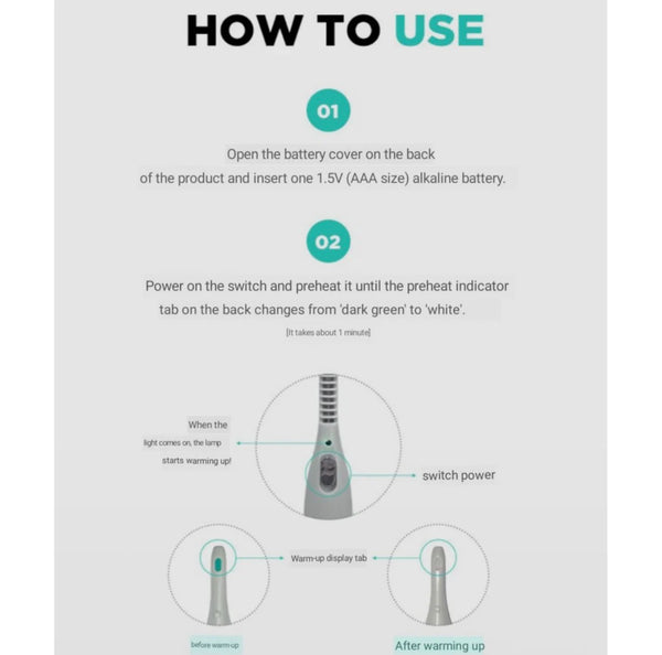 FILLIMILLI - Mini Heated Eyelash Curler - Korea Cosmetics BN