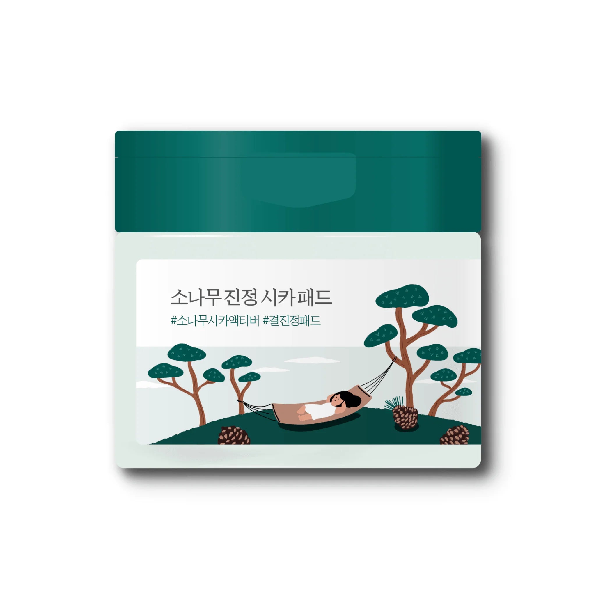 ROUND LAB - Pine Calming Cica Pad – Korea Cosmetics BN