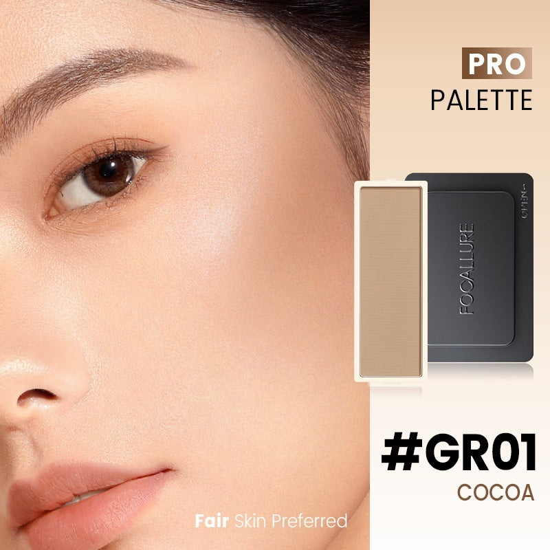 FOCALLURE - Blur Matte Contour - Korea Cosmetics BN