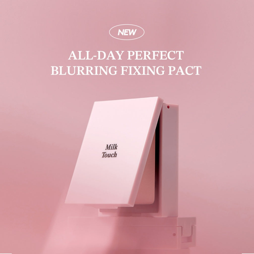 MILK TOUCH - All Day Perfect Blurring Fixing Pact - Korea Cosmetics BN