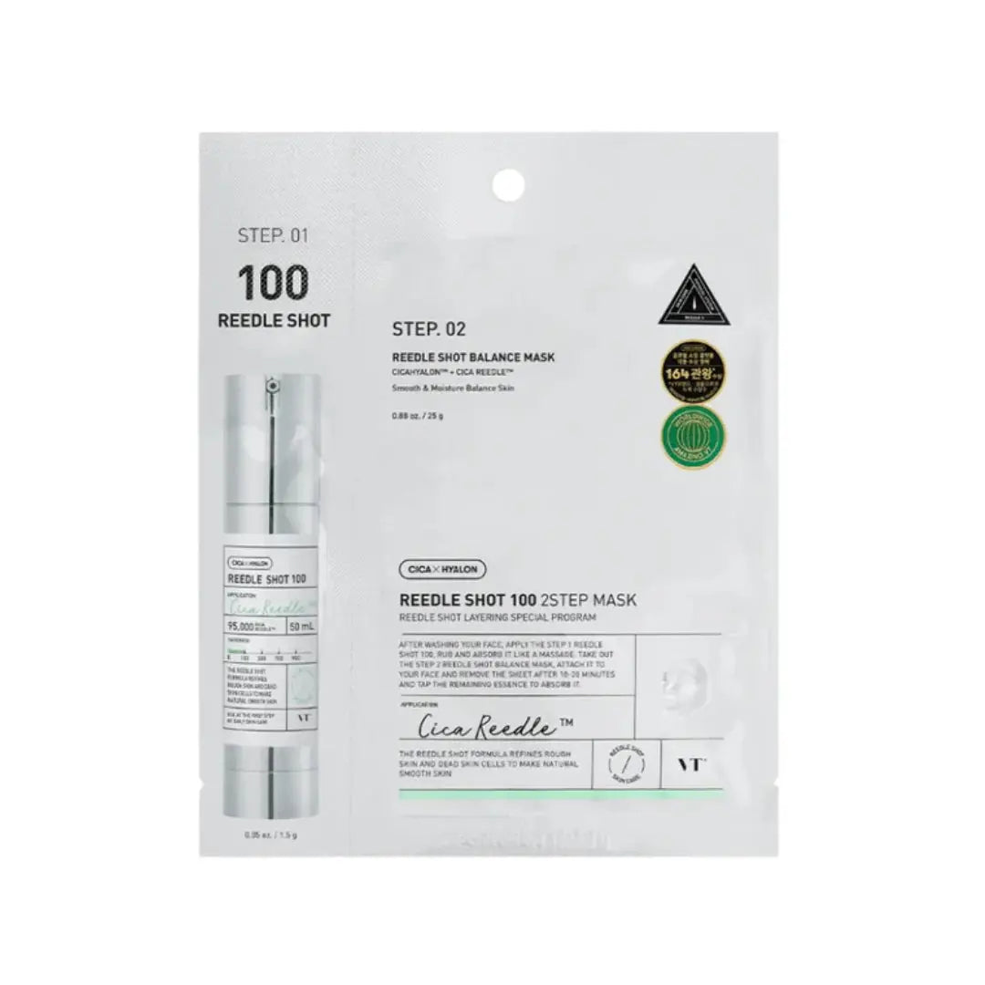 VT - Reedle Shot 100 2 Step Mask – Korea Cosmetics BN
